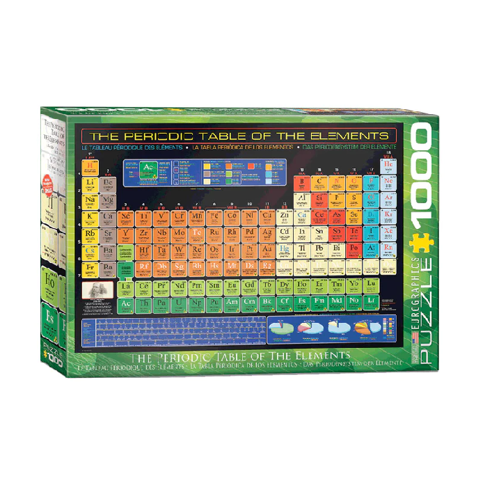 Puzzle - The Periodic Table of the Elements | Shop NASA MSFC | NASA ...
