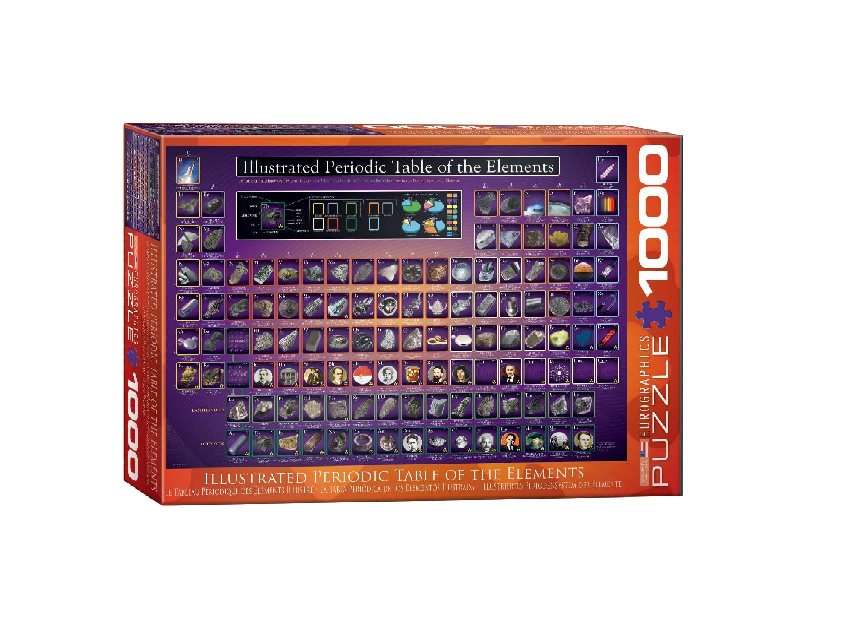 Puzzle - Illustrated Periodic Table of Elements | Shop NASA MSFC | NASA ...