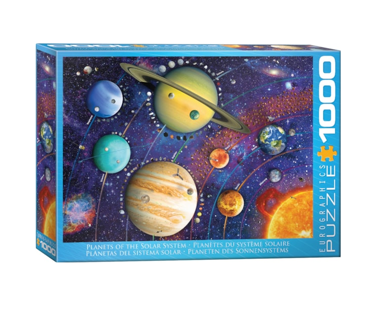Puzzle - Planets of the Solar System | Shop NASA MSFC | NASA Exchange ...